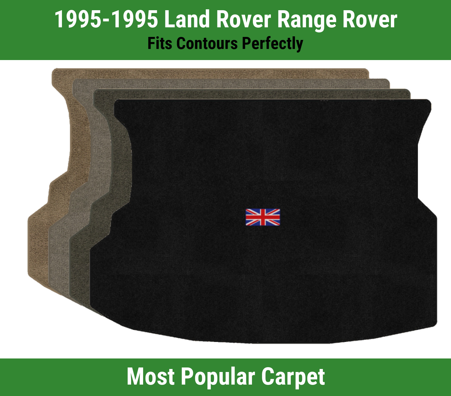 Lloyd Ultimat Cargo Carpet Mat for '95 Land Rover Range Rover w/British ...