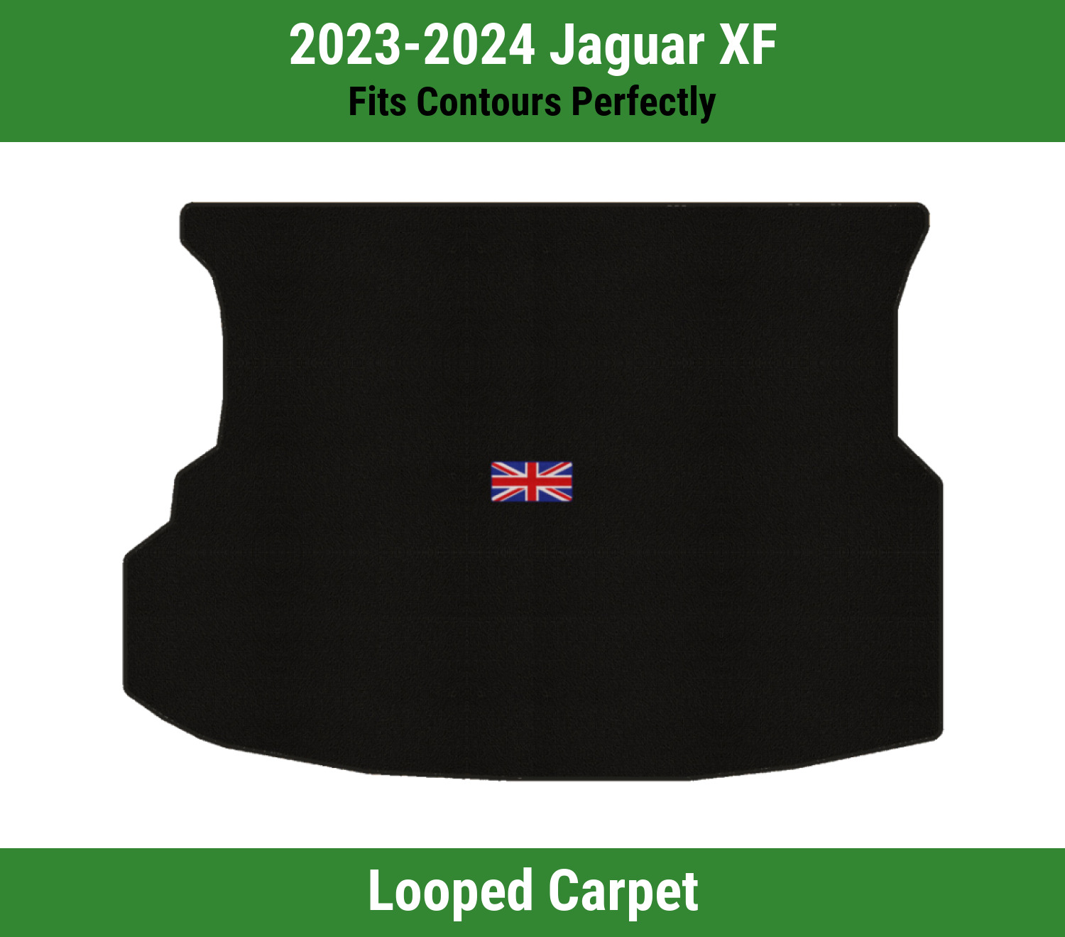 Lloyd Classic Loop Trunk Carpet Mat for 2023-2024 Jaguar XF w/British ...