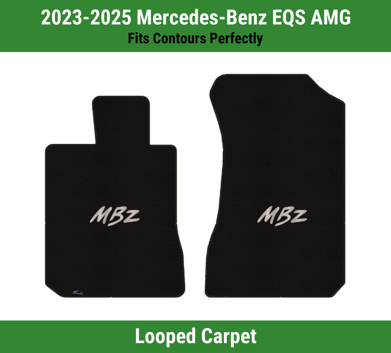 Lloyd Classic Loop Front Mats for '23-25 Mercedes-Benz EQS AMG w/MBZ ...