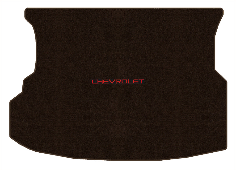 Lloyd Velourtex Trunk Carpet Mat for '77-90 Chevy Caprice w/Chevy Red ...